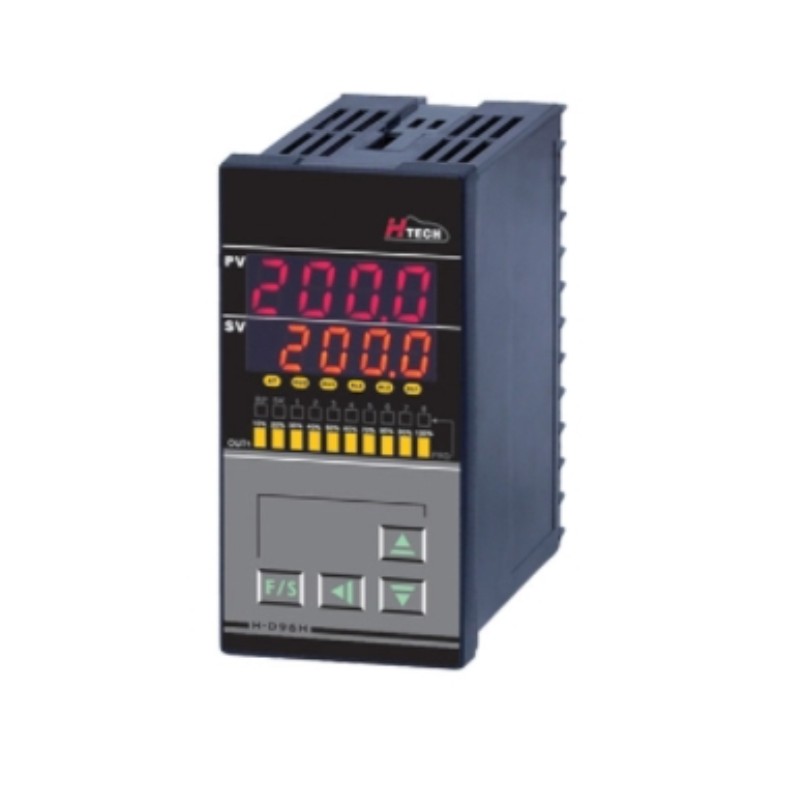 D48-1110-010 数显温控器96*96外形尺寸 电流输出带485通讯 - 川得模块型多路温控器模块